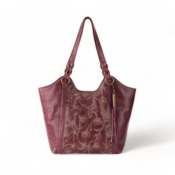 The Sak | Bags | The Sak Sierra 0 Cow Hide Leather Shopper Floral New ...